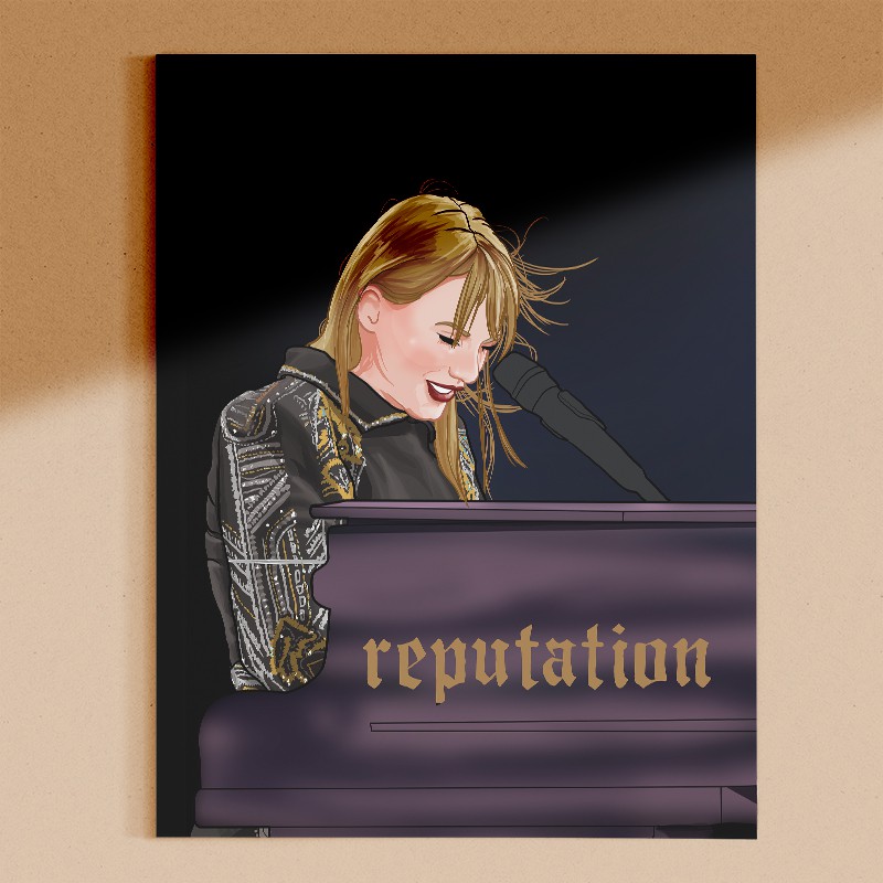 Mini Print e Pôster Taylor Swift Clean Reputation | Shopee Brasil