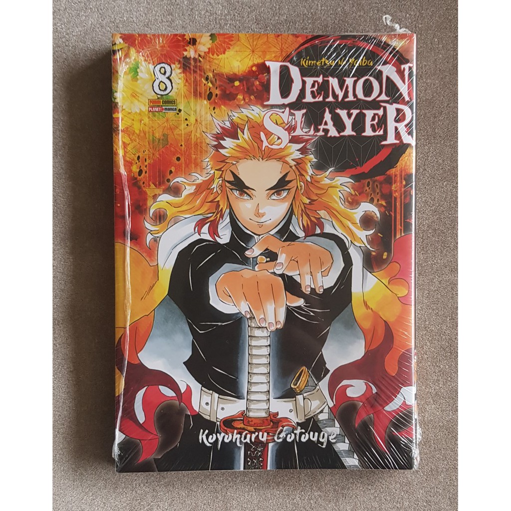 Manga Demon Slayer (kimetsu No Yaiba) - Volume 8 | Shopee Brasil