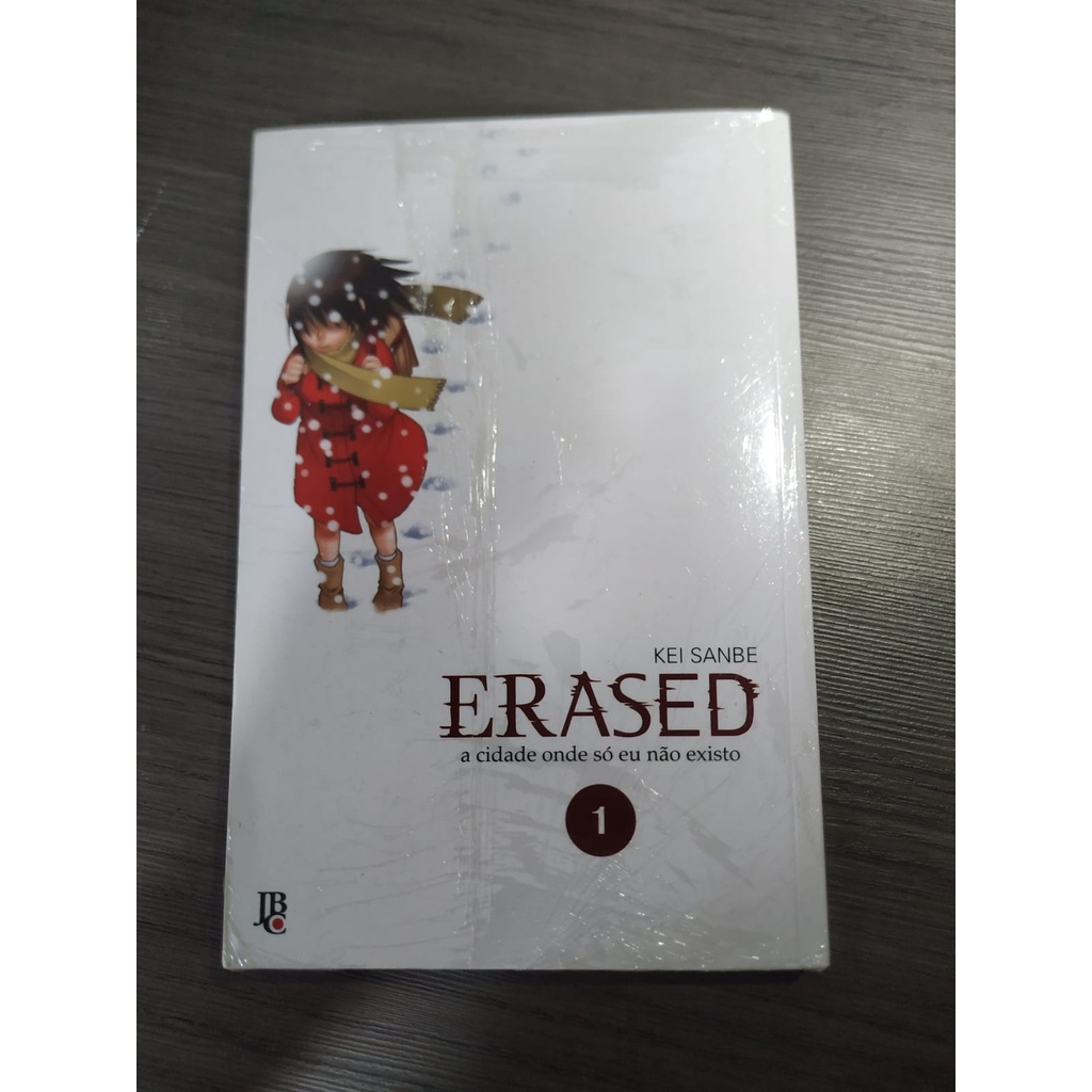 Mangá Erased - Volumes 1, 2, 4 e 5 (Acompanha brindes) | Shopee Brasil