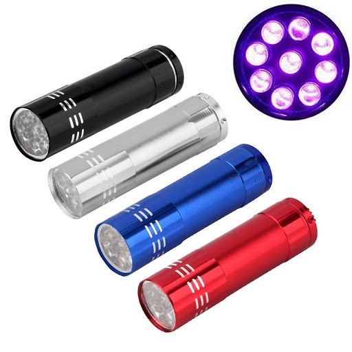 Mini Lanterna Portátil Led Ultra Violeta Seca Unha Gel Uv | Shopee Brasil