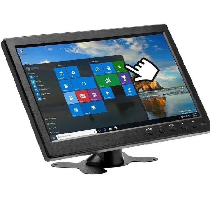 Tela Monitor Lcd 10.1 Colorida Controle Hdmi Vga Mp5 Av Usb - Desconto ...