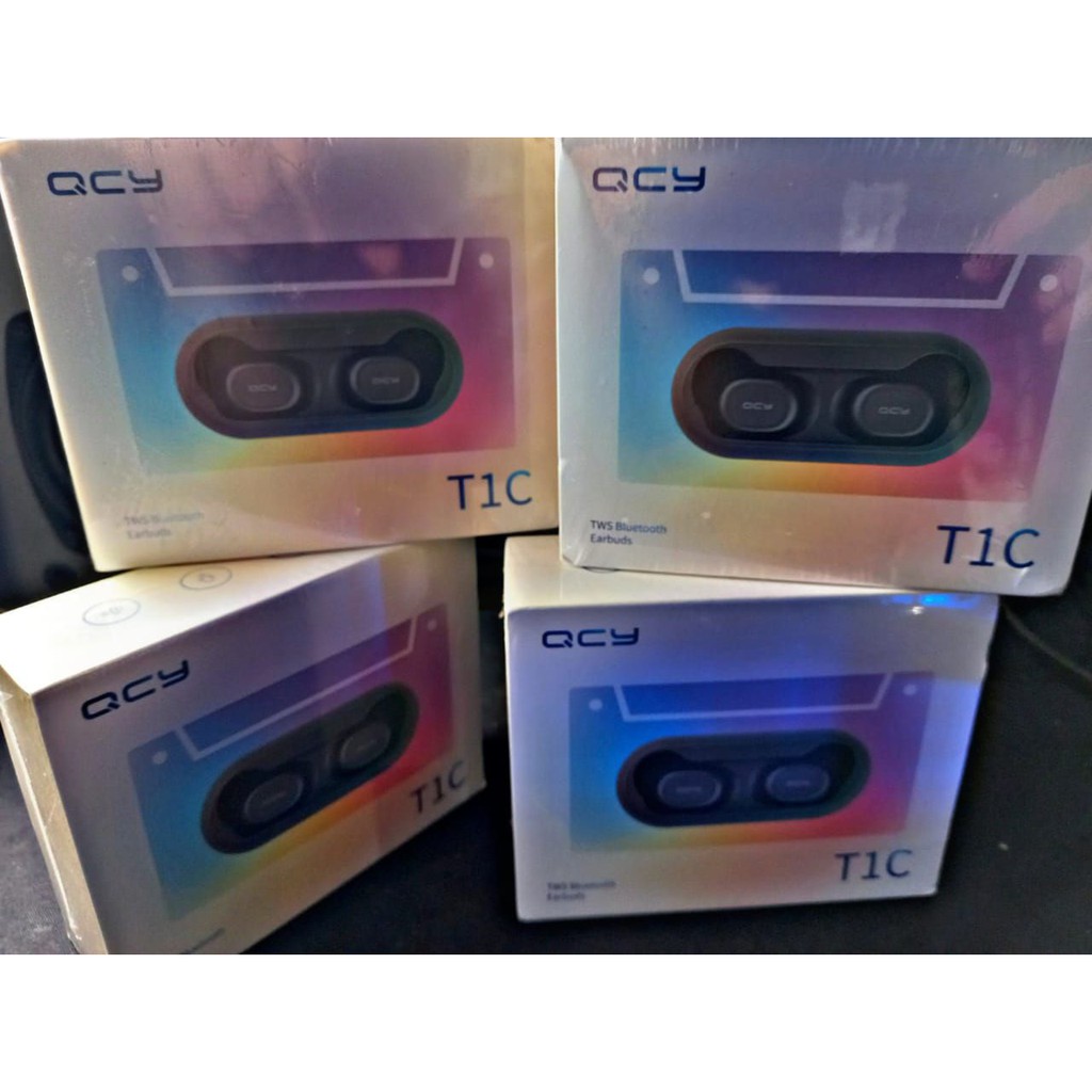Fone De Ouvido Sem Fio Qcy T1c Black | Shopee Brasil