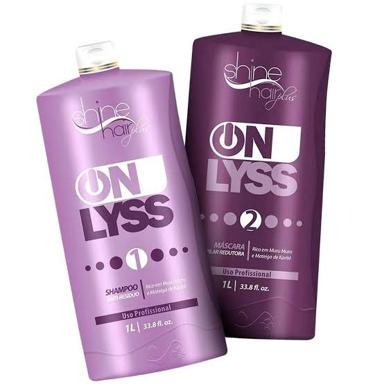 Progressiva On Lyss- Shine Hair 2x1L | Shopee Brasil
