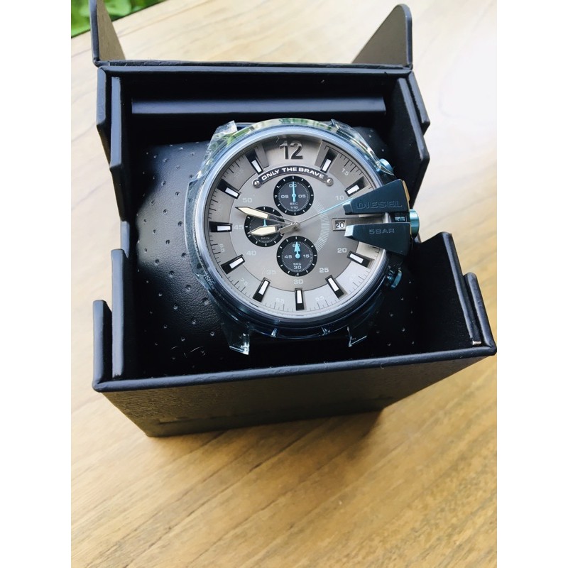 Relógio Diesel Mega Chief Light Blue Dz4487 | Shopee Brasil