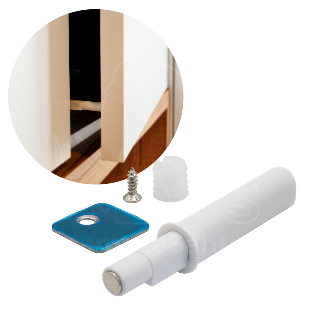 Fecho Toque Magnetico Embutir P/ Armarios Push Open Tip On | Shopee Brasil