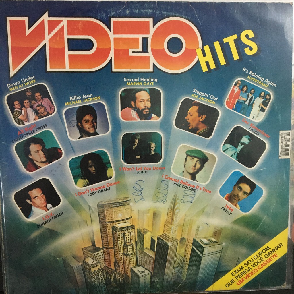 LP - Vinil - Coletânea Video Hits - Disco (EX)/capa (VG) | Shopee Brasil