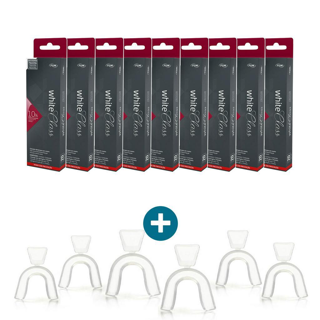 Whiteness Class 10% 9 Unidades + 3 Pares De Moldeira | Shopee Brasil