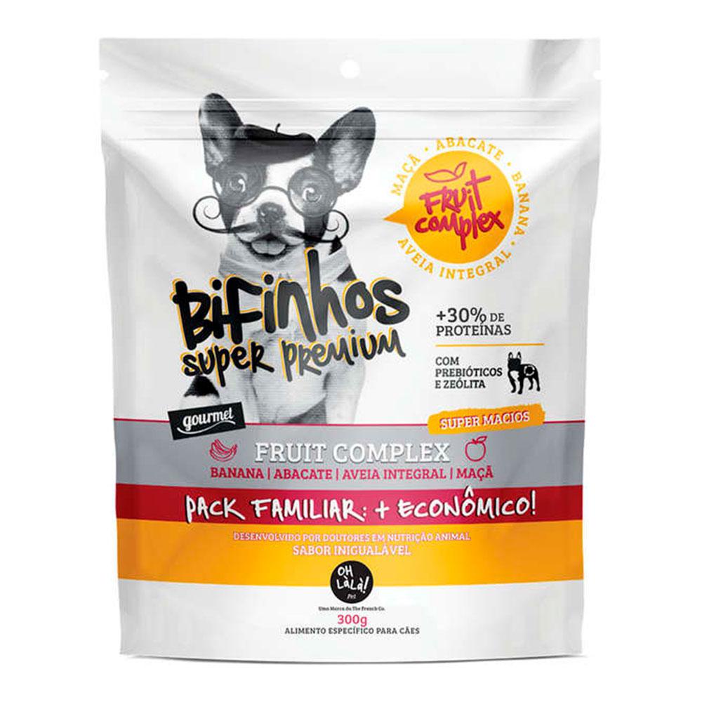 Petisco Oh Lala Caes Bifinhos Fruit Complex 300gr | Shopee Brasil