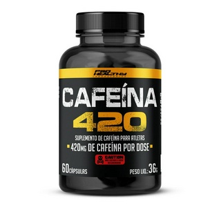 Cafeína 420 - Extra Forte - Pote com 60 Cápsulas - Pro Healthy | Shopee ...