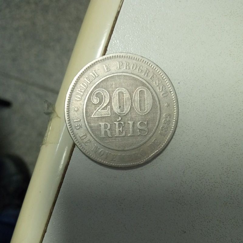 MOEDA DE 200 REIS DE 1889 REPUBLICA | Shopee Brasil MOEDA DE 200 REIS DE 1889 REPUBLICA | Shopee Brasil
