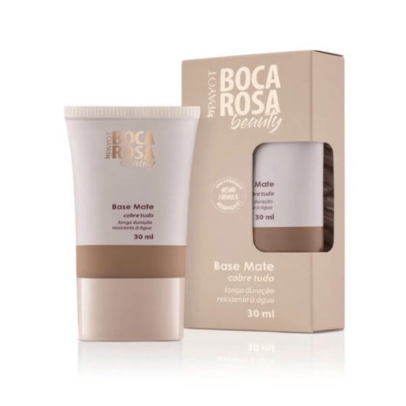 Base Boca Rosa cor 08 Fernanda by payot | Shopee Brasil