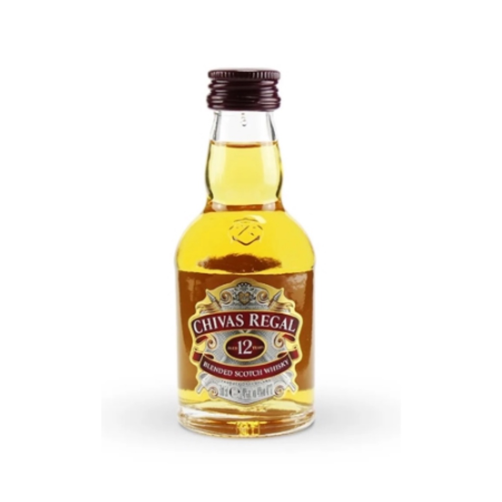 Mini Whisky Chivas Regal 12 Anos Miniatura 50ml | Shopee Brasil