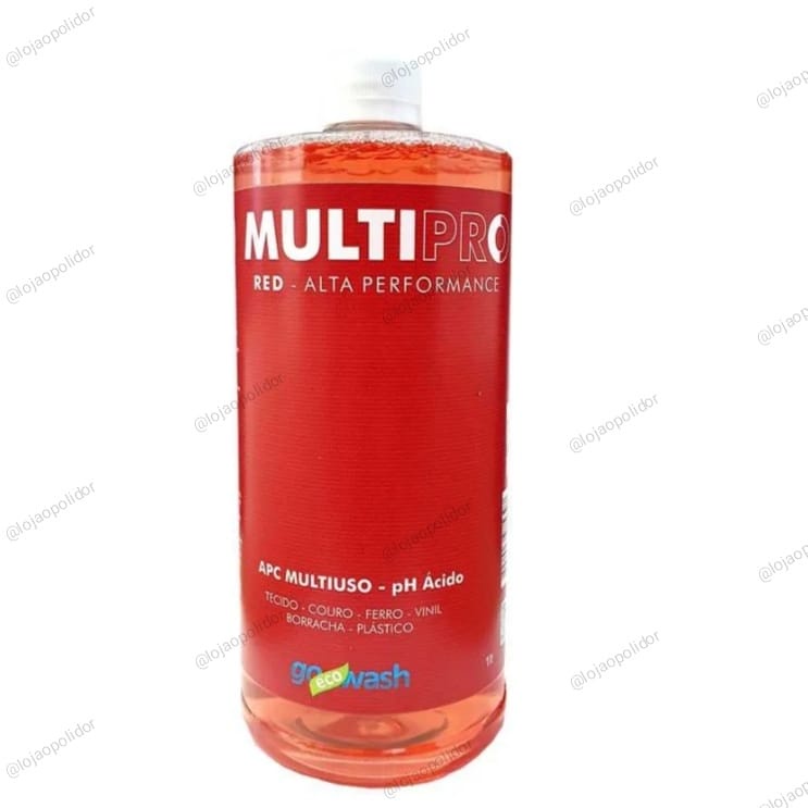 APC Multipro Red Limpador Multiuso Ácido 1l - Go Eco Wash | Shopee Brasil