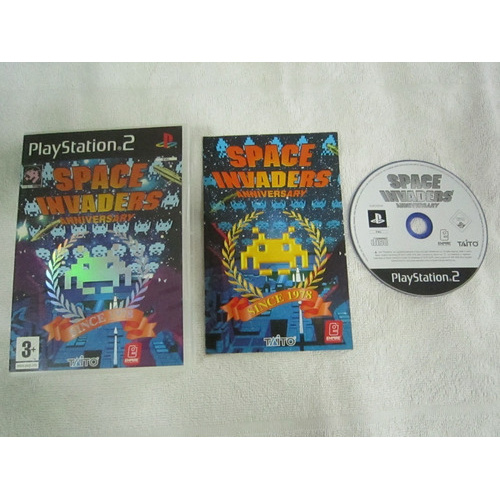 Playstation 2 Space Invaders Anniversary ((( Jogo Original ))) | Shopee Brasil