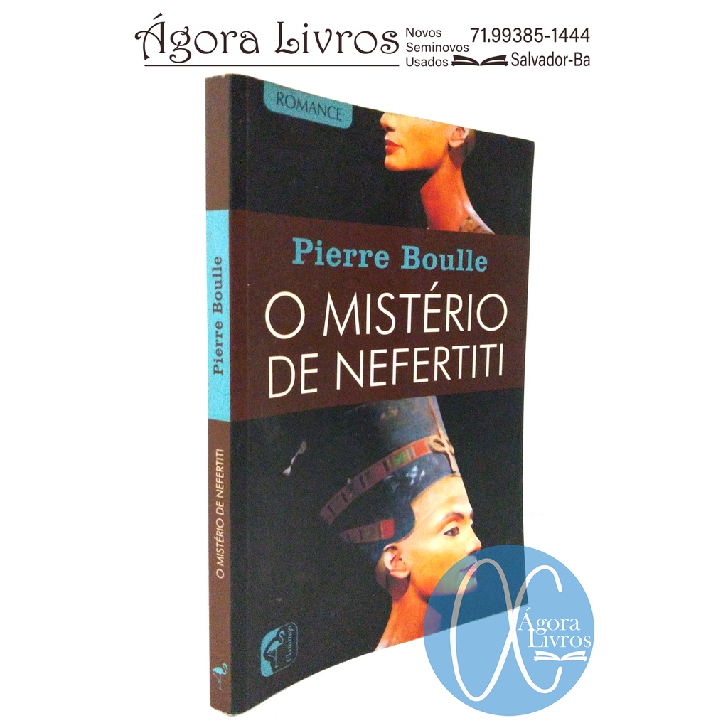 O Mistério de Nefertiti ( Livro Raro ) - Pierre Boulle | Shopee Brasil