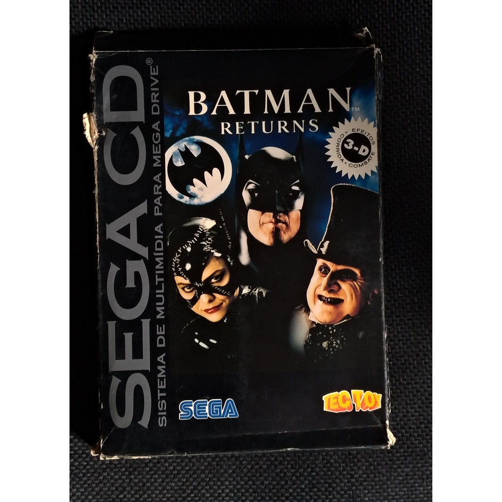 Batman Returns Sega CD (Leia a descrição) | Shopee Brasil