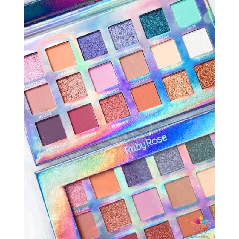 Paleta de Sombras Cosmo Sound -Ruby Rose | Shopee Brasil