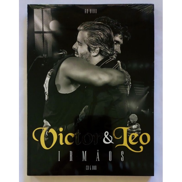 Cd + Dvd: Victor e Leo - Irmãos ao vivo - Lacrado e Original. | Shopee Brasil