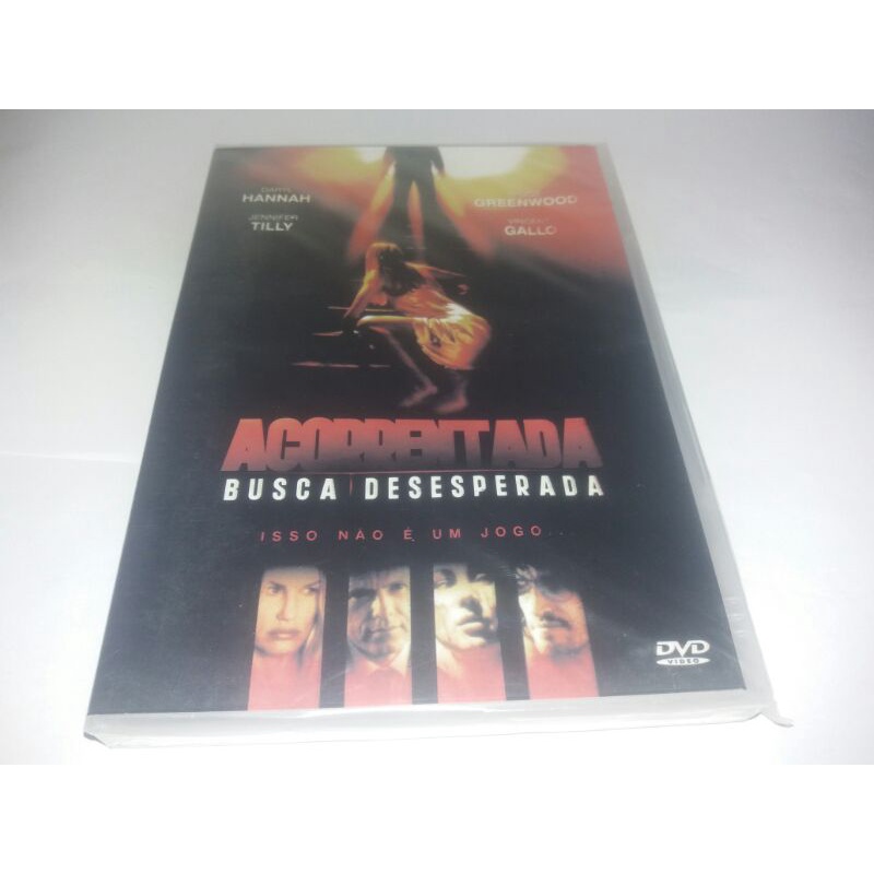 Dvd - Acorrentada : Busca Desesperada - 1999 - Daryl Hannah - Jennifer ...
