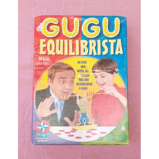 Antigo e raro jogo Gugu Equilibrista da Estrela | Shopee Brasil