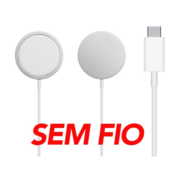 Carregador sem fio iPhone - Magsafe | Shopee Brasil