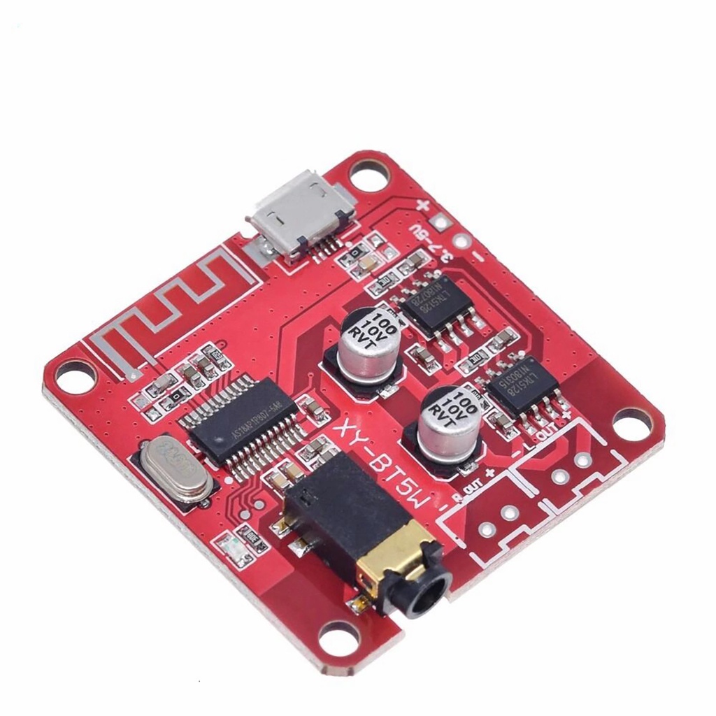 Placa Bluetooth 4.1 Receptor Estéreo P2 Aplificador 5w | Shopee Brasil