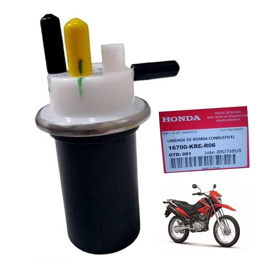 Bomba Combustivel Honda Nxr Bros 150 2009 2010 2011 2012 2013 2014 Flex ...
