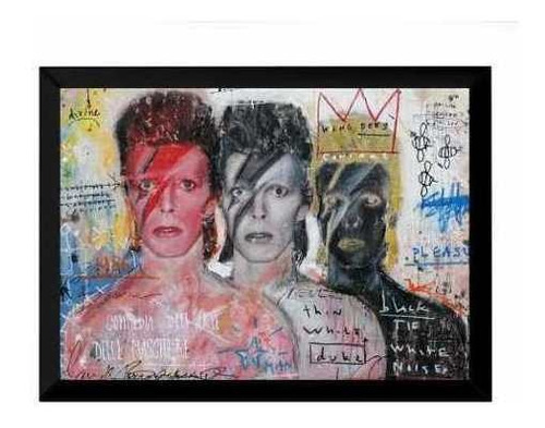 Quadro Neo Pop Art Nick Twaalfhoven David Dowie Zigg 42x29 | Shopee Brasil
