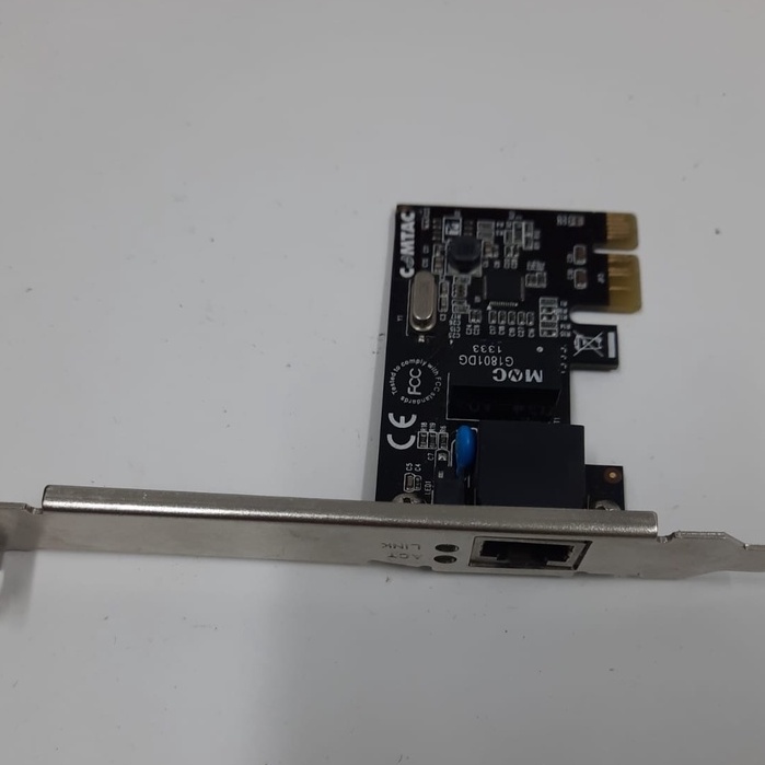 PLACA DE REDE COMTAC PCI - EXPRESS G1801DG 1333 | Shopee Brasil PLACA DE REDE COMTAC PCI - EXPRESS G1801DG 1333 | Shopee Brasil