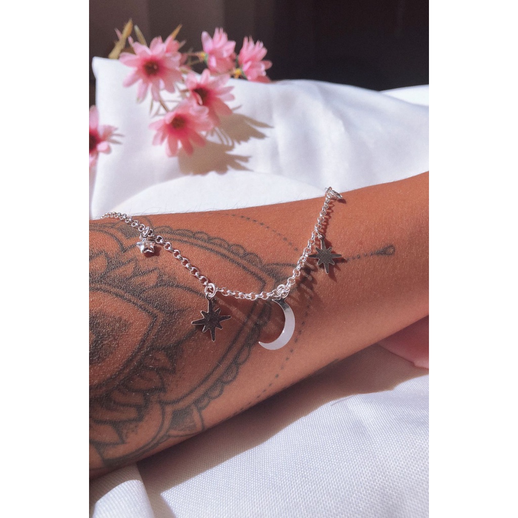 Colar lua/estrela | Shopee Brasil
