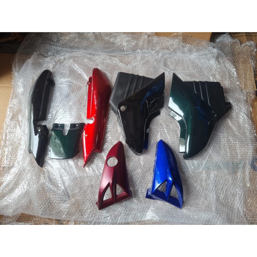 Kit Ybr 125 2000 á 2008 Rabeta, Laterais e abas ( Peças para pintura ...