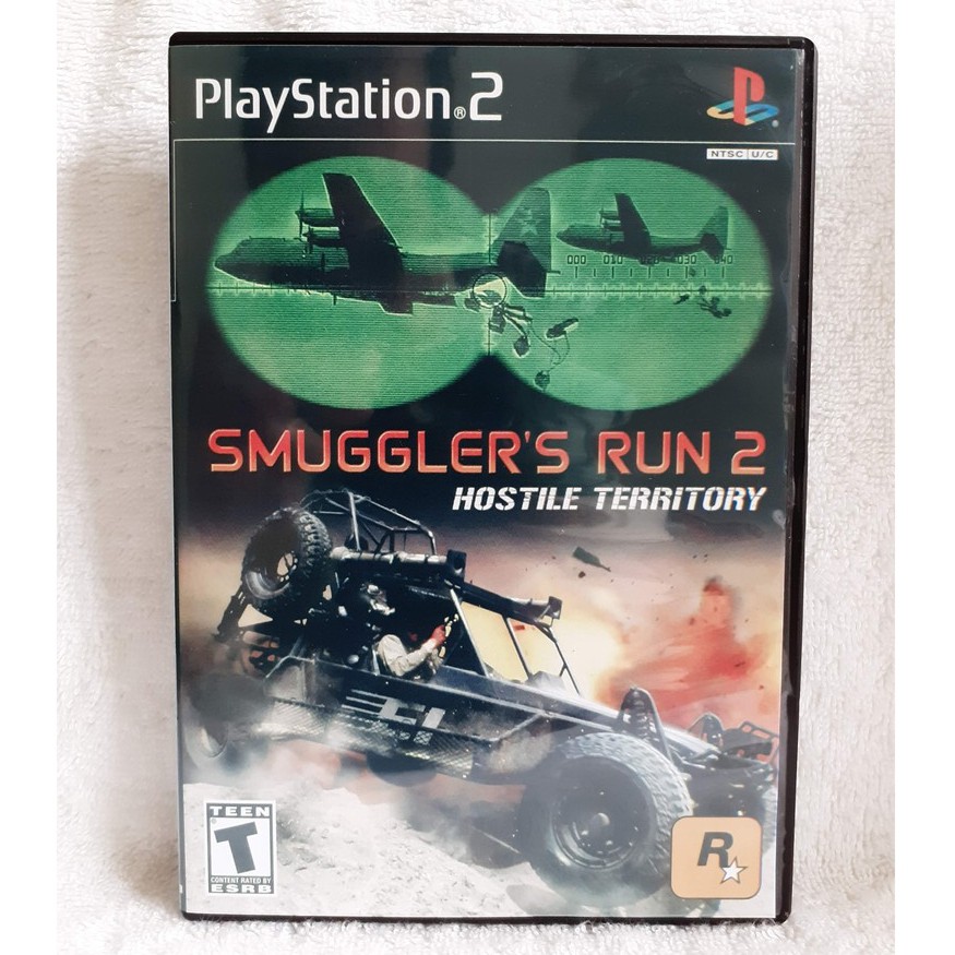 SMUGGLER'S RUN 2 HOSTILE TERRITORY JOGO REPRÔ PARA PLAYSTATION 2 ...