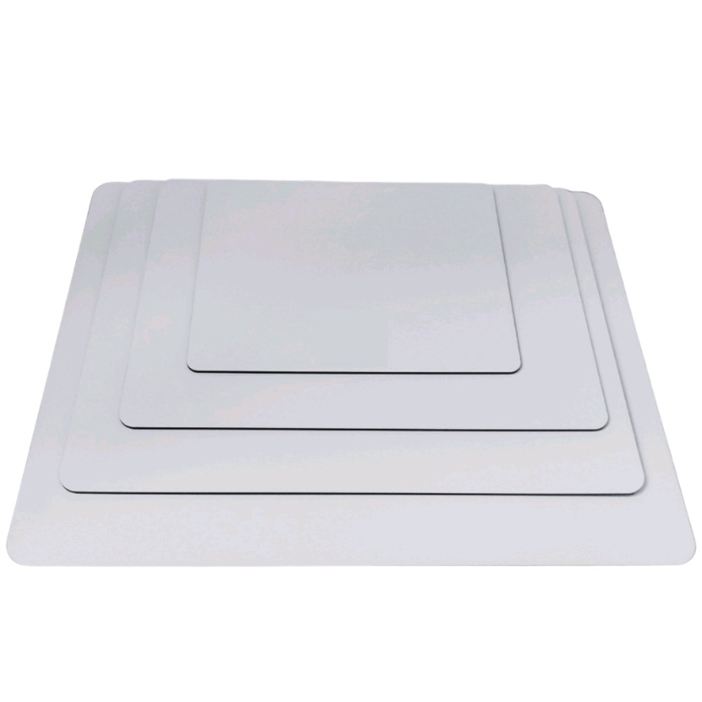 Cake Board 25x25 cm quadrado Kit 10 Unidades Em Mdf 3mm - Base Para ...