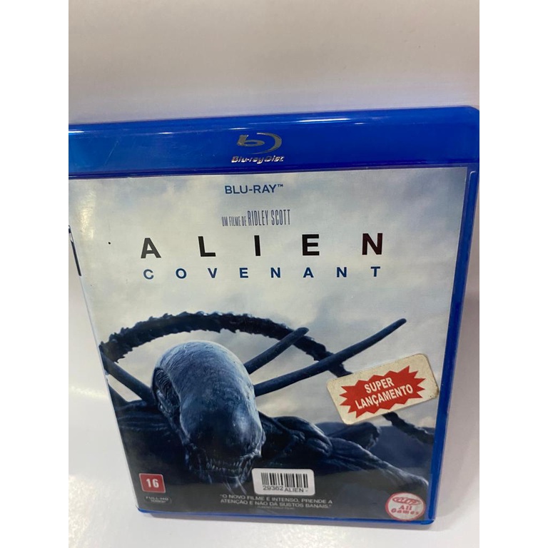 ALIEN COVENANT E ALIEN 2 - BLURAY USADO - Faz a Boa!