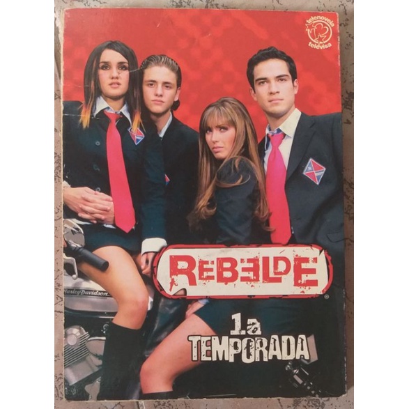 DVD 1° Temporada de Rebelde (RBD) | Shopee Brasil
