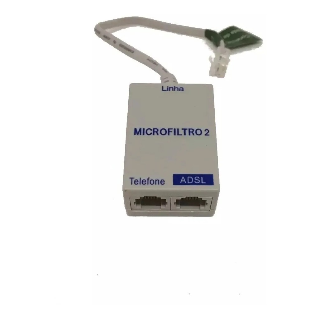 Filtros Adsl Telefone Modem Duplo Anatel | Shopee Brasil