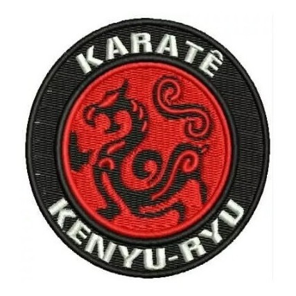 Patch Bordado Karate Kenyu-ryu Para Kimono Artes Marcias | Shopee Brasil