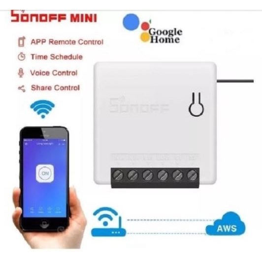 Sonoff Mini Interruptor Wi-fi Automação Residencial Original | Shopee ...
