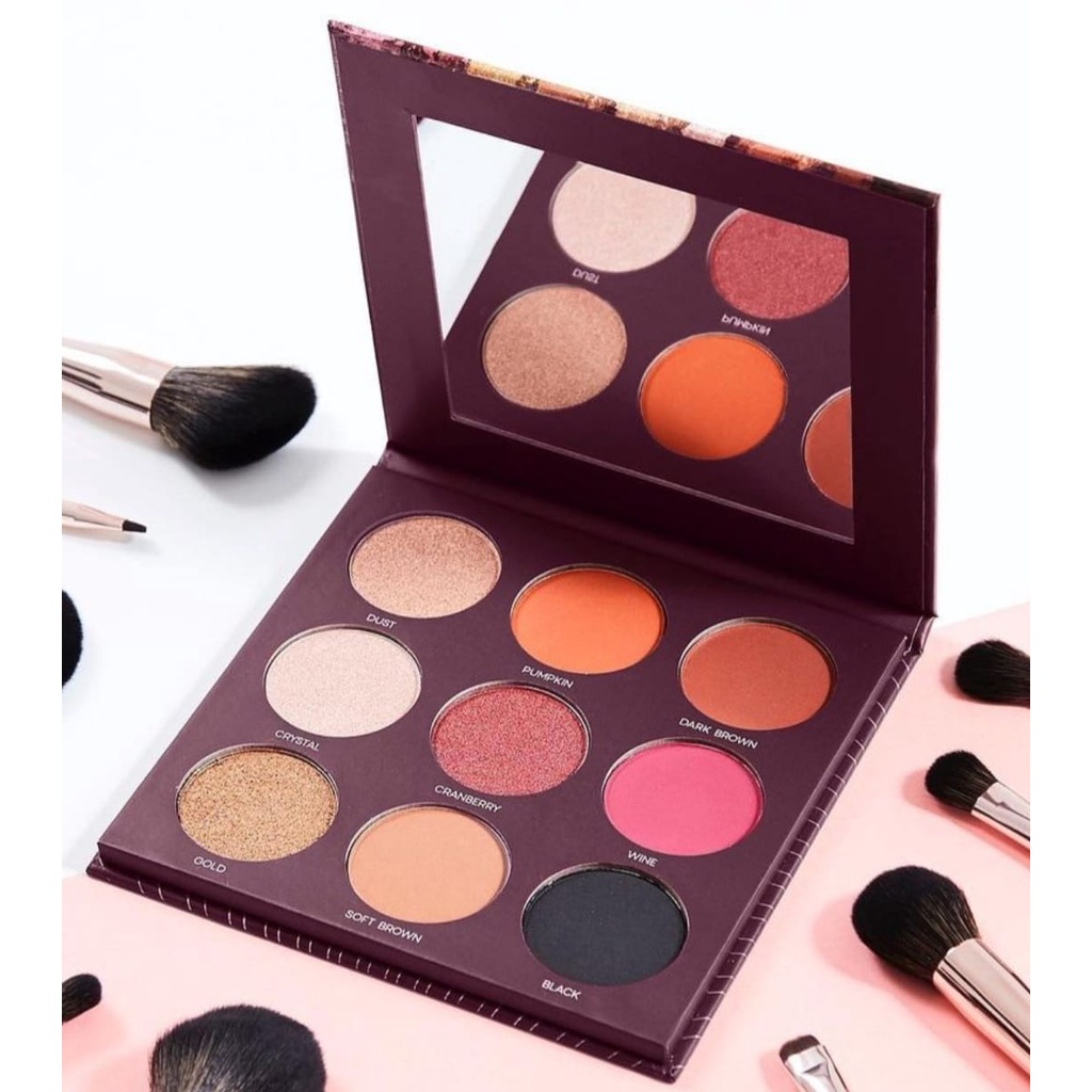 PALETA DE SOMBRAS 9 SHADES MARI SAAD | Shopee Brasil