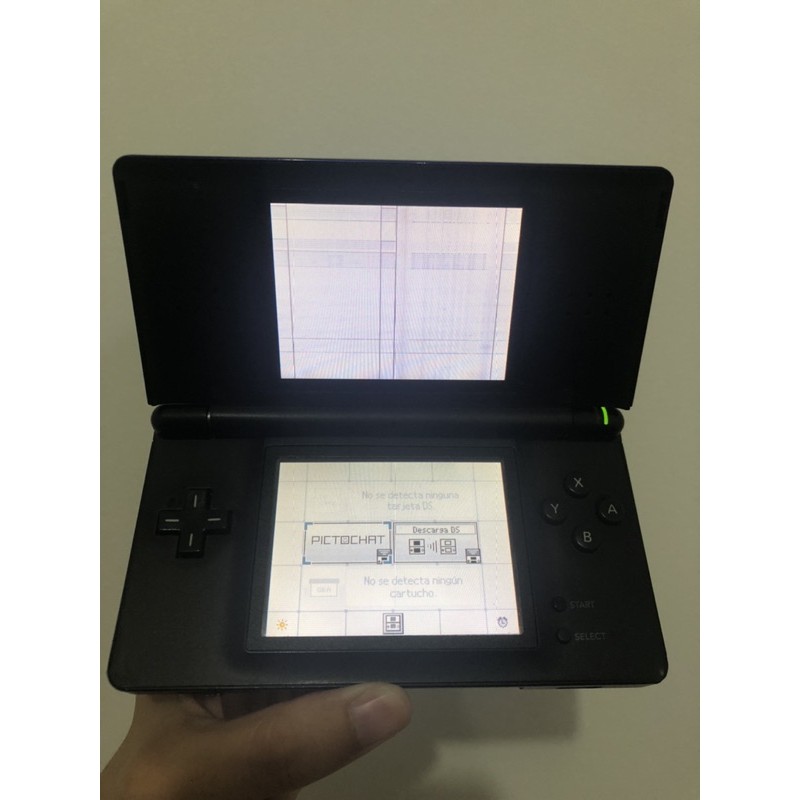 Nintendo Ds Lite azul brilhante com detalhe na tela, mas funcionando ...