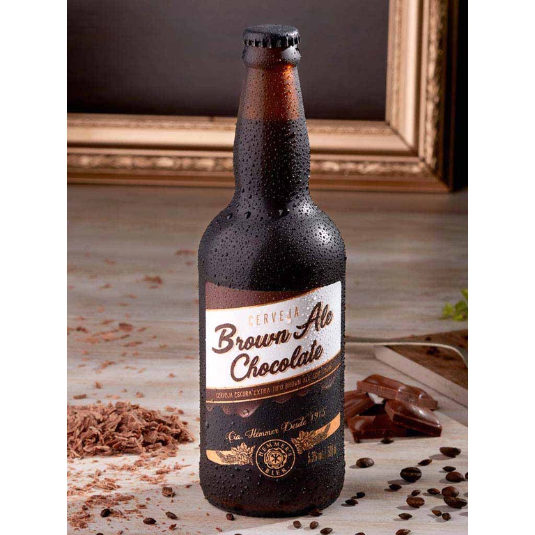 cerveja hemmer brown ale chocolate 500 ml | Shopee Brasil