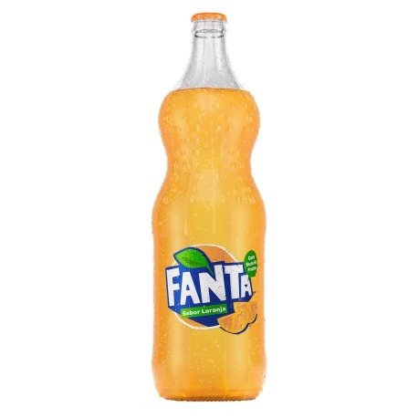 Refrigerante fanta laranja garrafa retornável 1l Vidro | Shopee Brasil