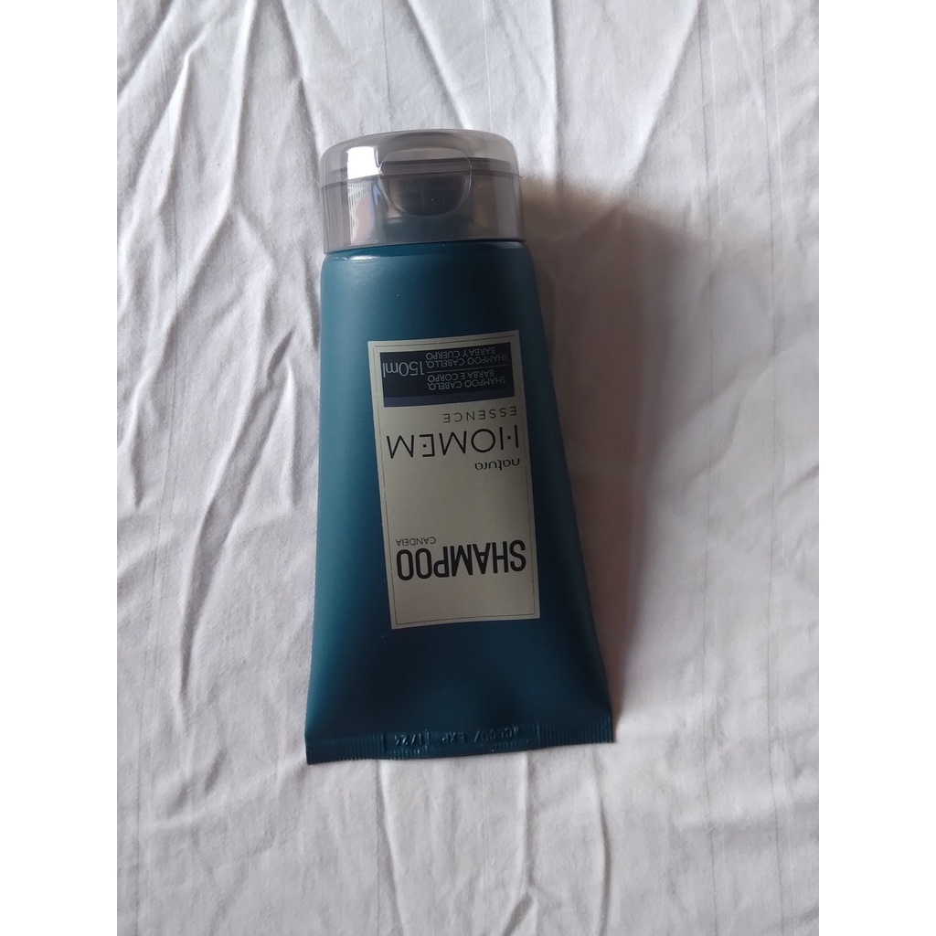 SHAMPOO CABELO BARBA E CORPO NATURA HOMEM ESSENCE 150ML | Shopee Brasil