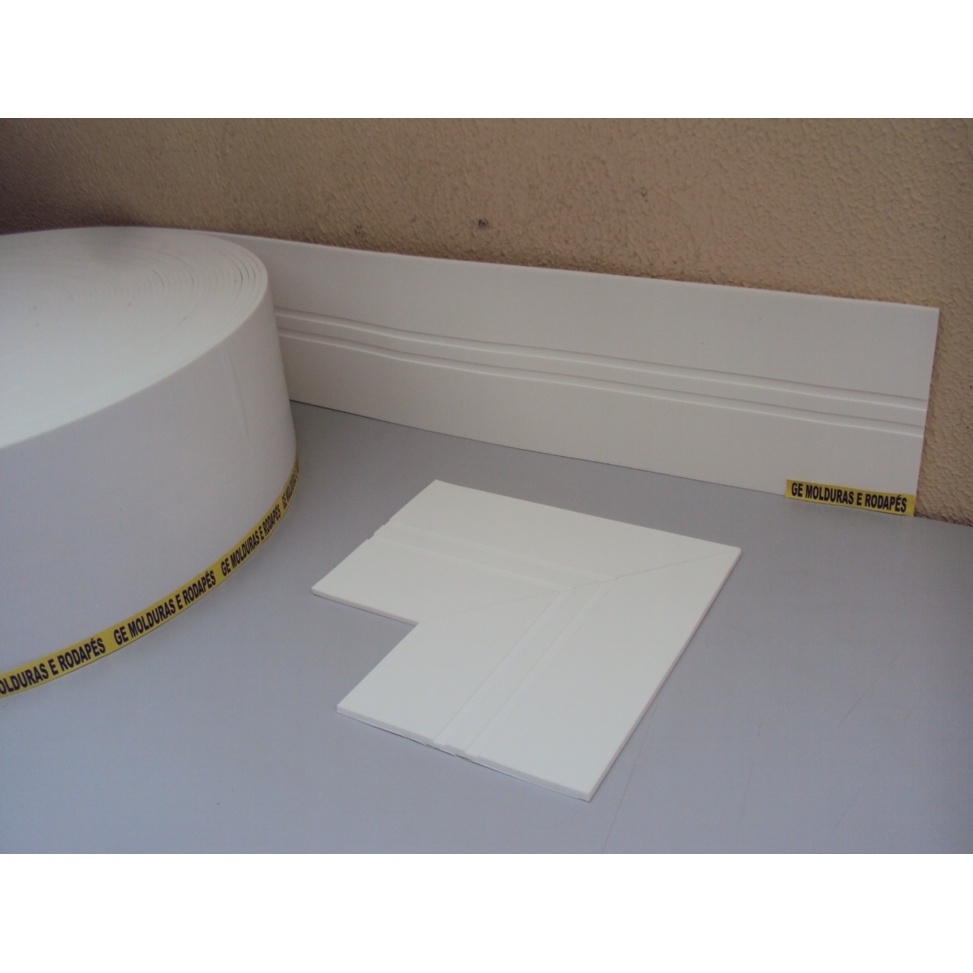 Moldura de Porta e Janela Eva Flexível e Autocolante 25 METROS *Marte ...