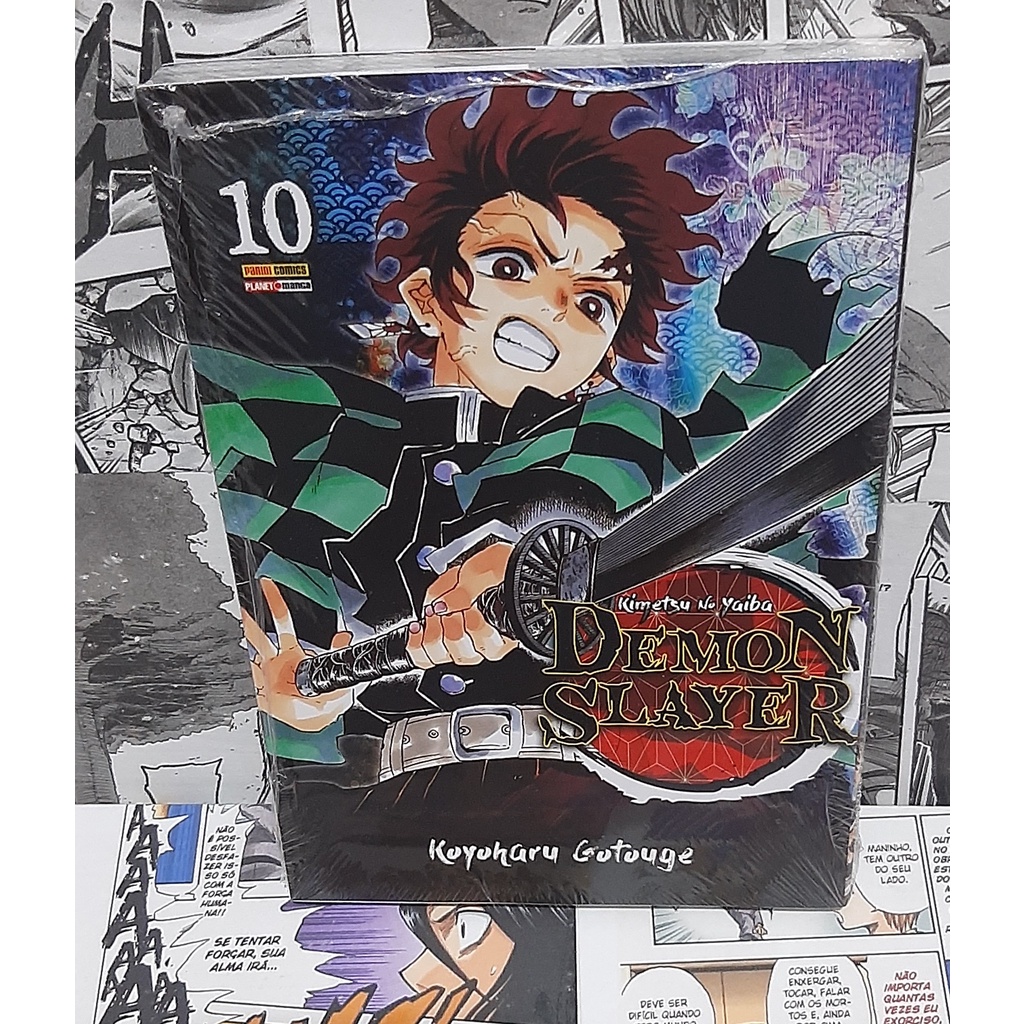 Demon Slayer - Kimetsu No Yaiba - 10 | Shopee Brasil