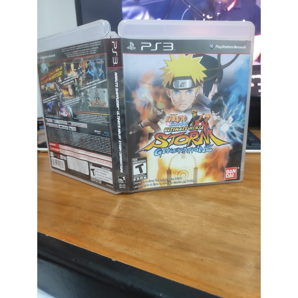 Naruto Ultimate Ninja Storm Generations PS3 | Shopee Brasil