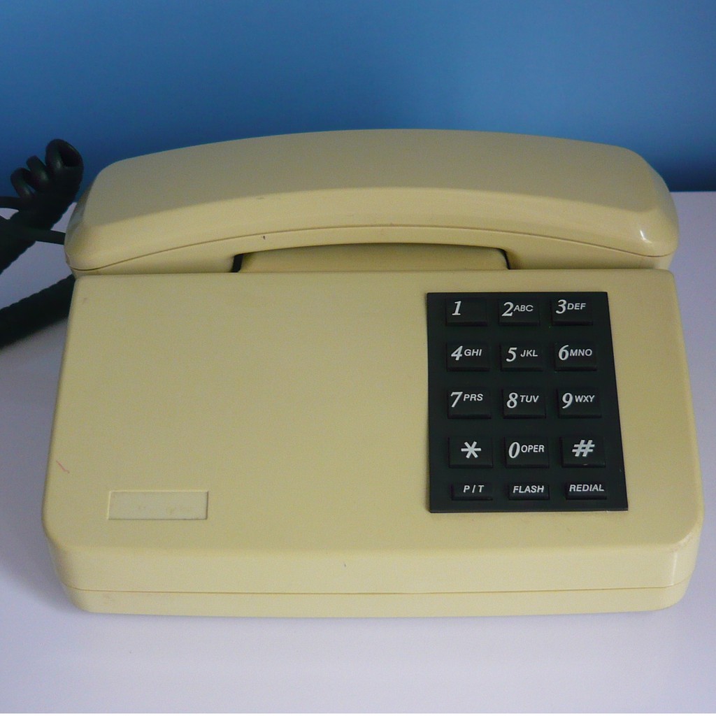 Telefone Antigo c/ Chave e teclas NOS Tel | Shopee Brasil