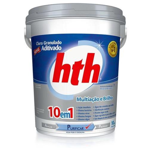 Hth - Cloro Mb 10 Em 1 - Bd 10 Kg | Shopee Brasil