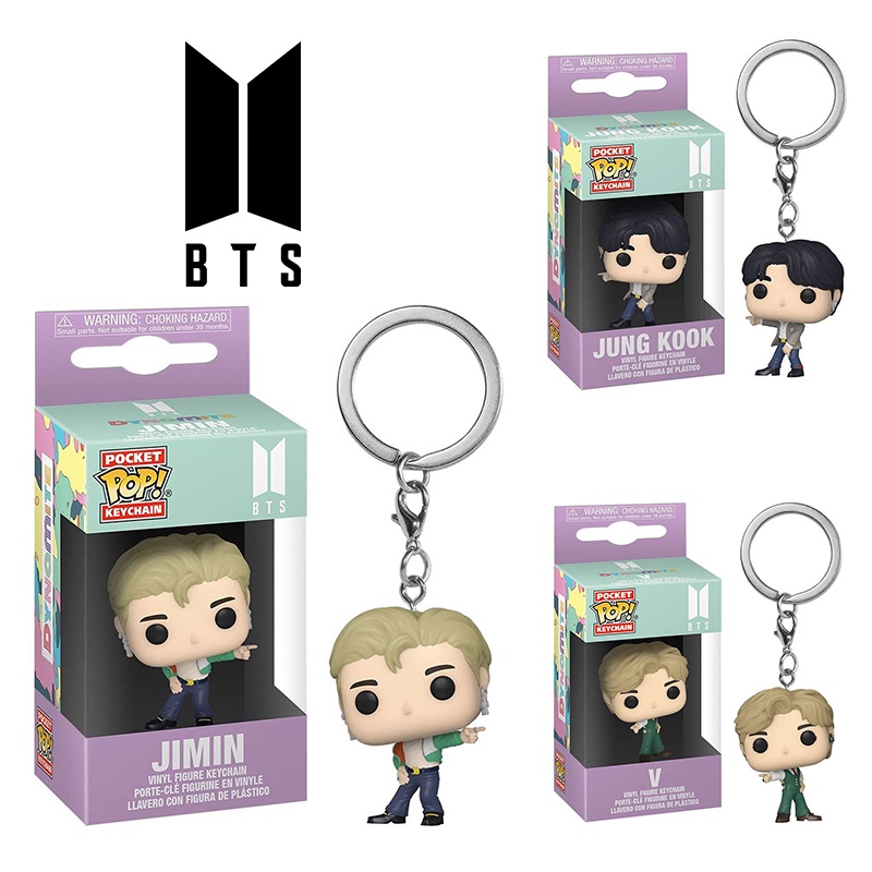 Kpop BTS Tinytan Dynamite Funko Pop Chaveiro Jung Kook Jimin V Números Do | Shopee Brasil