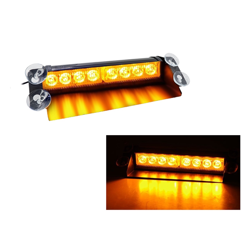 Giroled Giroflex Parabrisa Flash Interno Estrobo 12v Emergencia Alerta ...